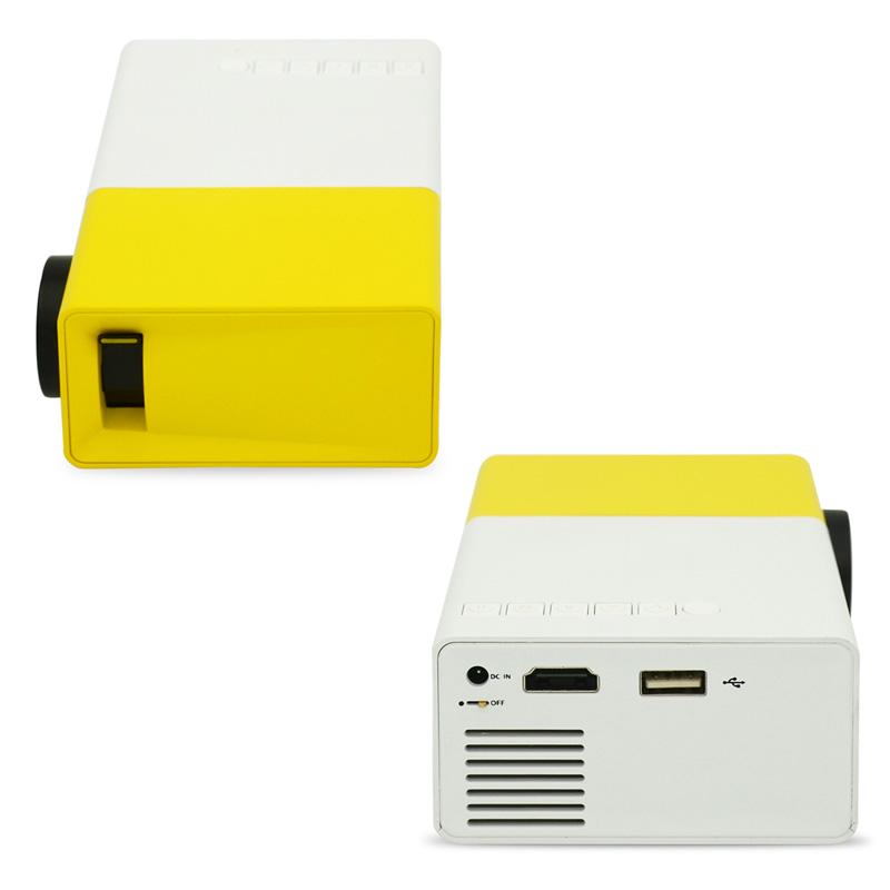 YG300 LED Projector 1080P HD Projection Machine Mini Pocket Projector ...