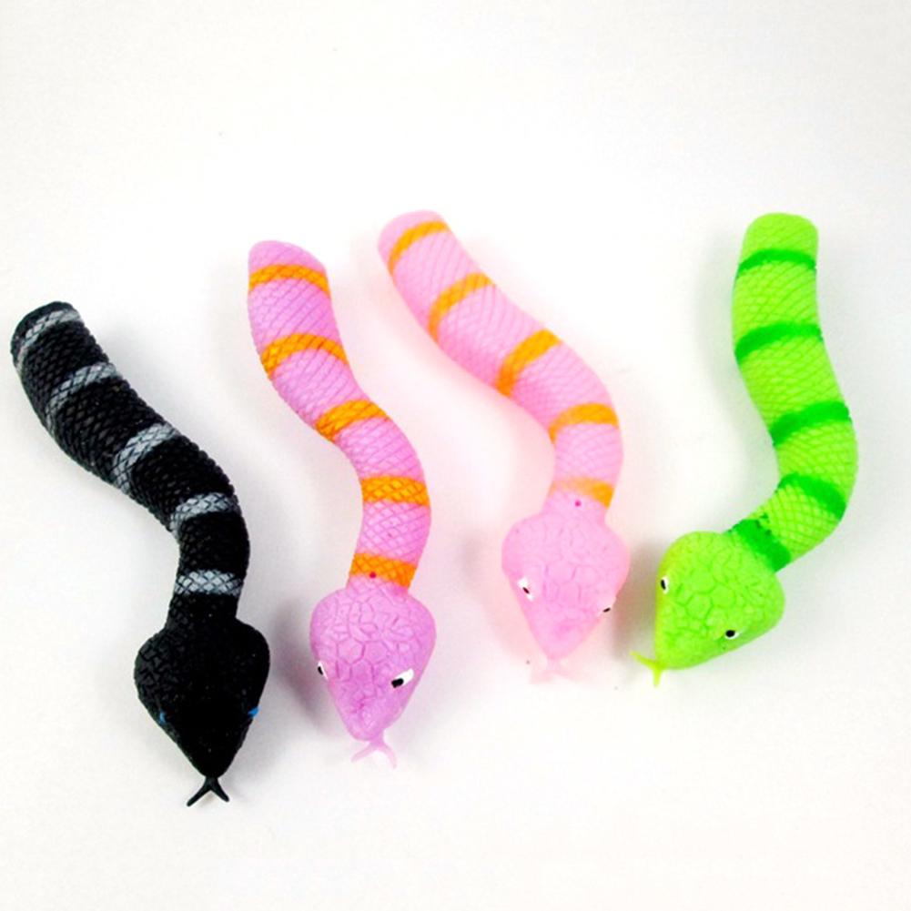 Buy Forked Hand Snake Puppet Finger Tongue Bendable Props Halloween ...