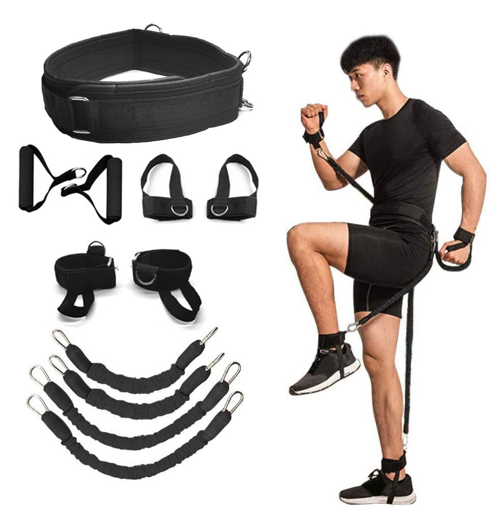 12pcs Boxing Training Resistance Band Set 150 ibs Enhance Power ...