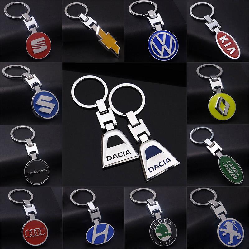 Buy Men's Creative Gift Men's Car Keychain Car Logo Pendant Car ...