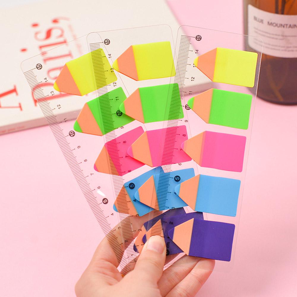 Buy 20sheets*5color Rainbow Fluorescence Index Notepad Notes at ...
