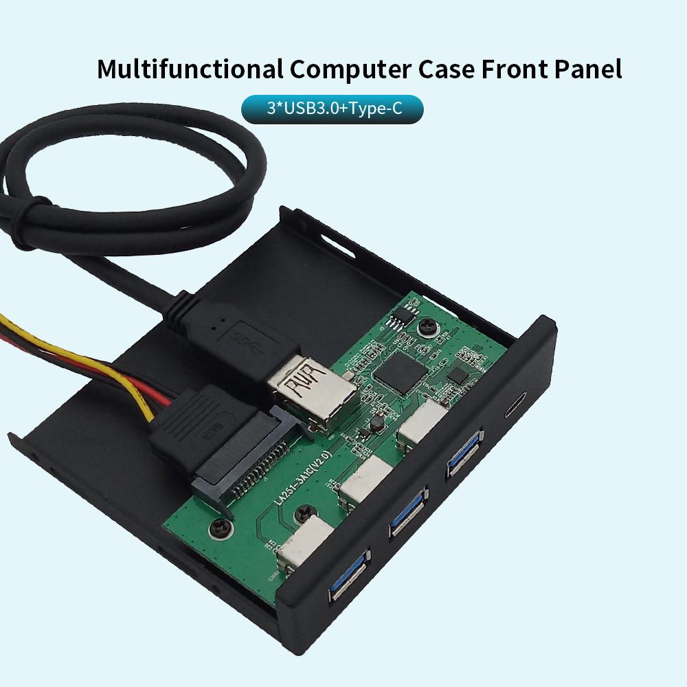 Extended Driver Panel Hub 5.25/3.5'' Floppy Front Panel Converter ...