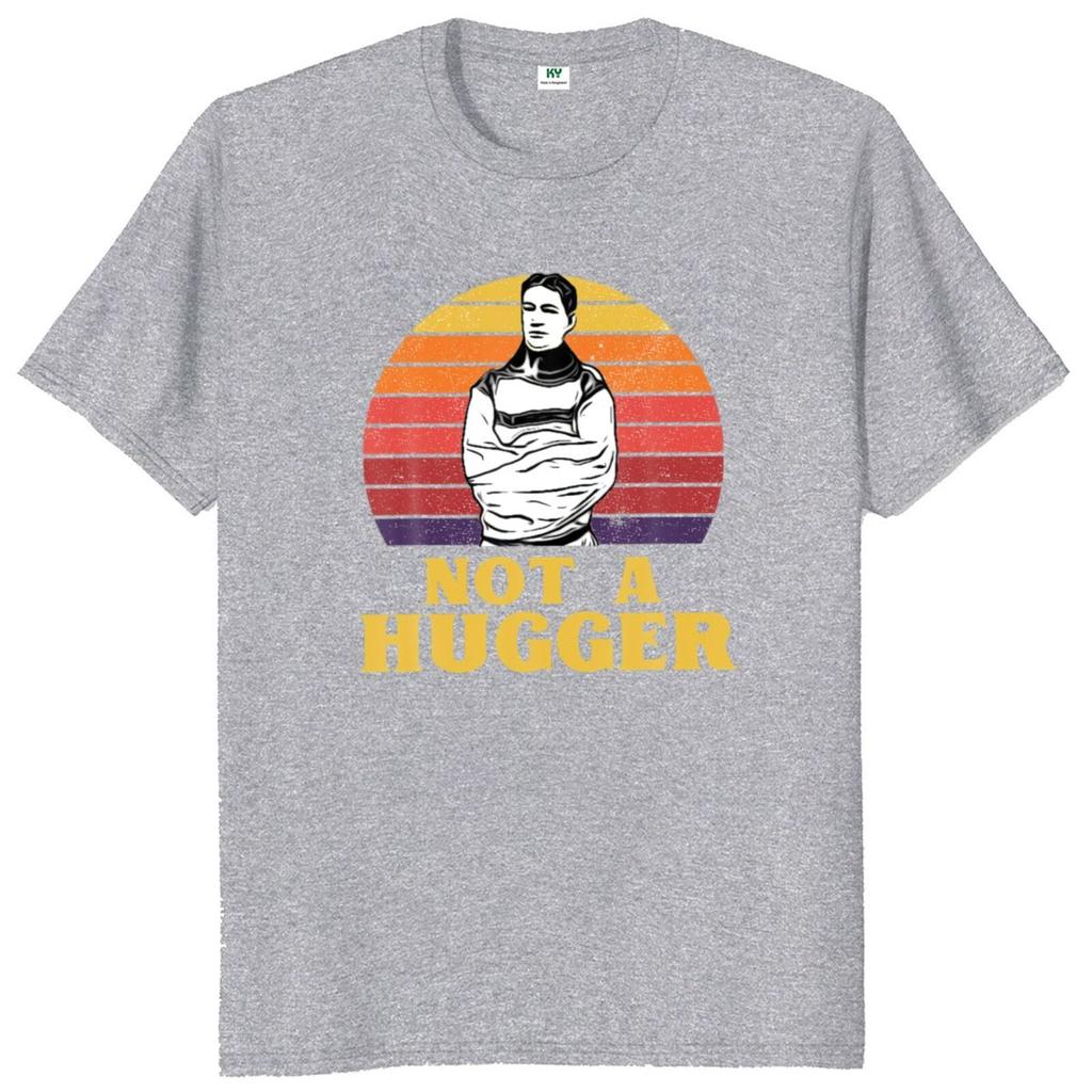 Satın alın Retro Not A Hugger T Shirt Funny Vintage Sarcastic Humor ...