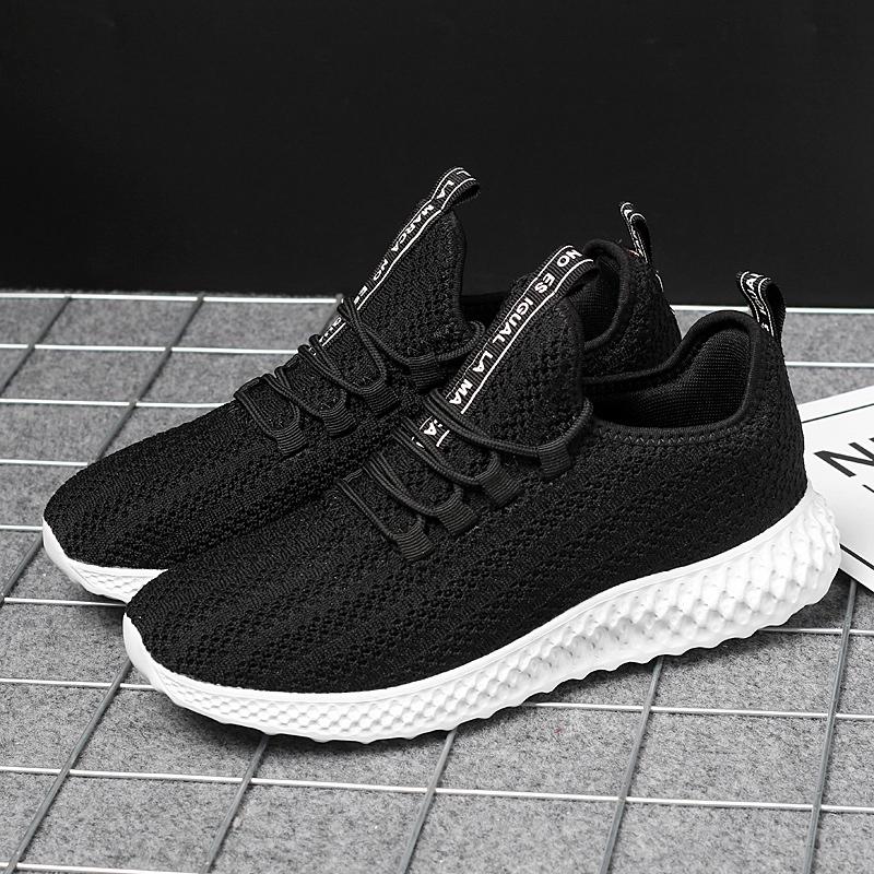 Buy Men Sneakers Soft Bottom Non Slip Sneaker Mesh Breatable ...
