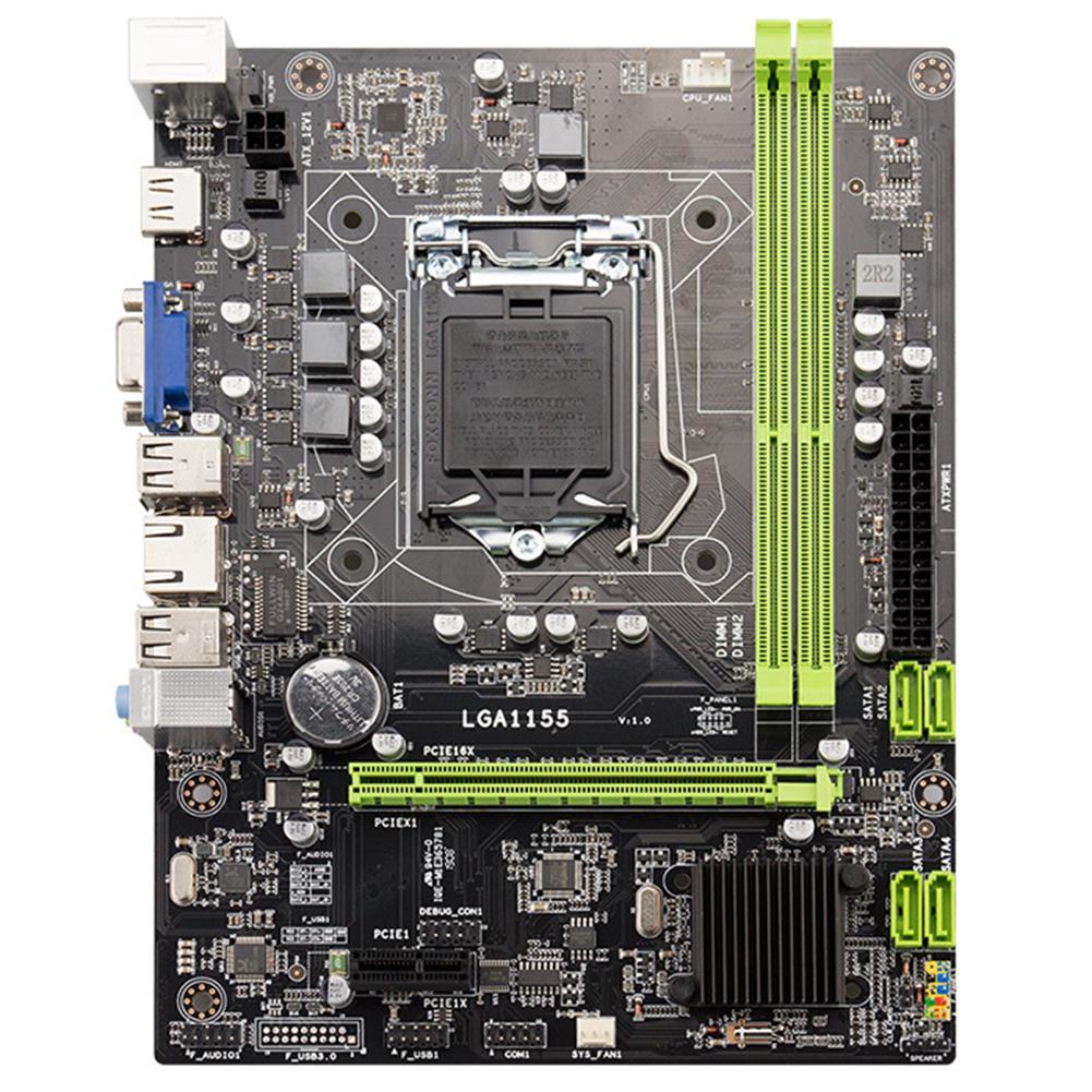 Buy JINGSHA H61 B75 Desktop Mainboard Socket LGA1155 32GB M-ATX ...