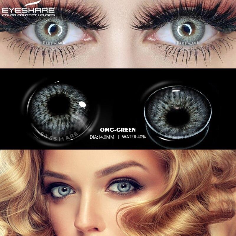 Buy Eyeshare Color Contact Lenses For Eyes 2pcs Cosmetic Colored Lenses ...