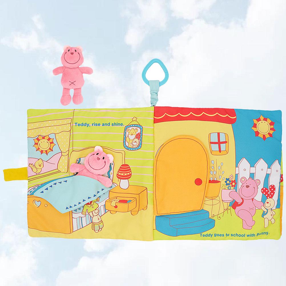 Buy Cloth Book Kids Educational Book Soft Fabric Toy Early Learning ...