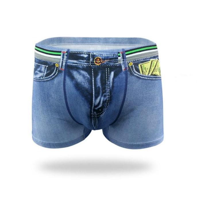 Satın alın Fashion Men Denim Underwear | Joom