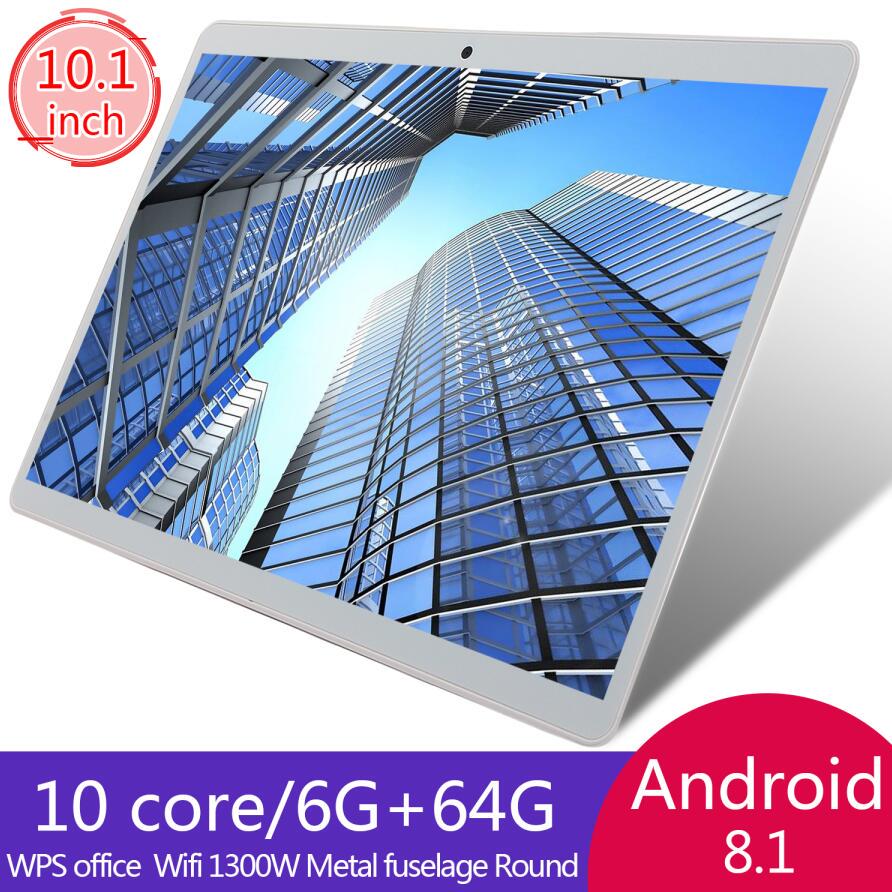Buy 10.1 Inch HD Tblet PC Android 8.1 6GB RAM 64GB ROM Phablet Laptop at affordable prices ...