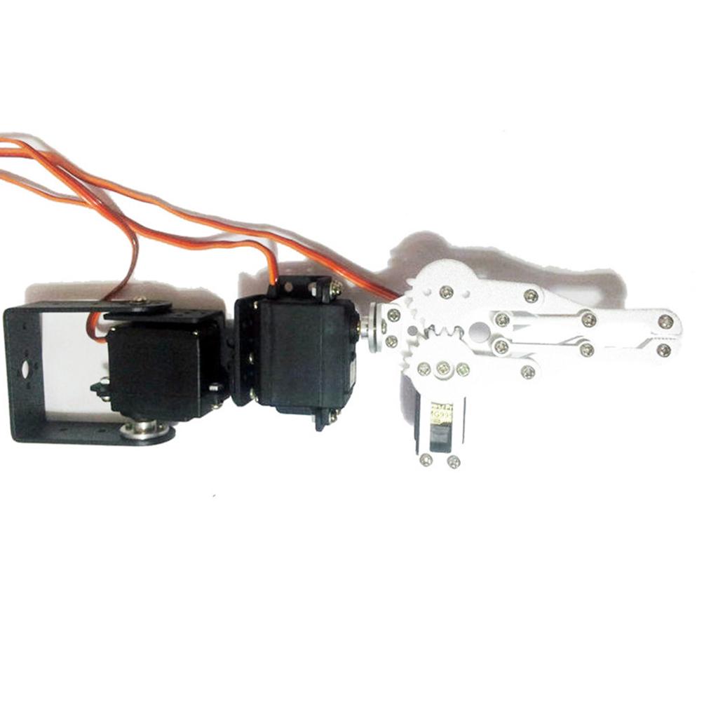 Buy 3 DoF Robot Arm Robotic Metal Mechanical Claw Kits + Analog Servo ...