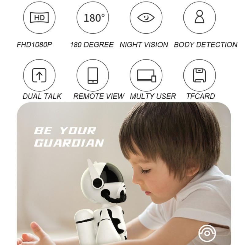Cheap CT102 Robot Ip Camera Wireless Monitor Automatically Tracks ...