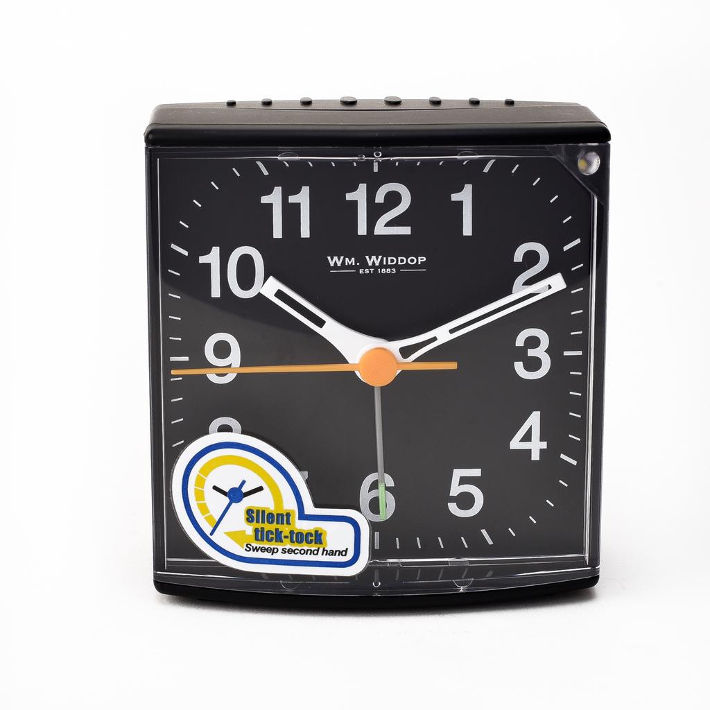 Buy WM WIDDOP Alarm Clock with Sweep Movement - Black at affordable ...
