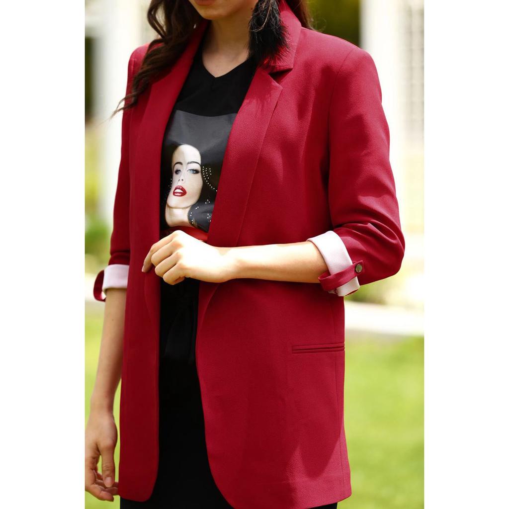 Buy Women's Red Blazer Jacket at affordable prices — free shipping ...
