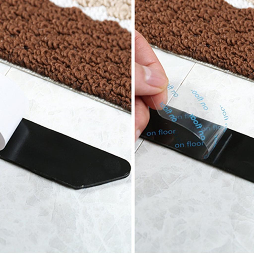 Buy BIcon 8pcs Home Floor Rug Mat Grippers Self-adhesive Anti Slip Tri ...