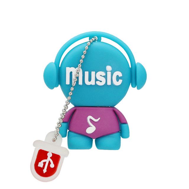 Buy Cartoon Music Toys USB Flash Drives 16GB 32GB 64GB 128GB 256GB USB ...