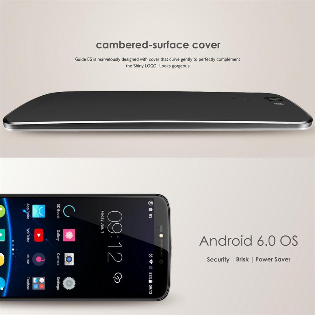 Buy Ding Ding 6.0 Inch 3G Mobile Phone MT6580A Smartphone E6 1GB+16GB ...