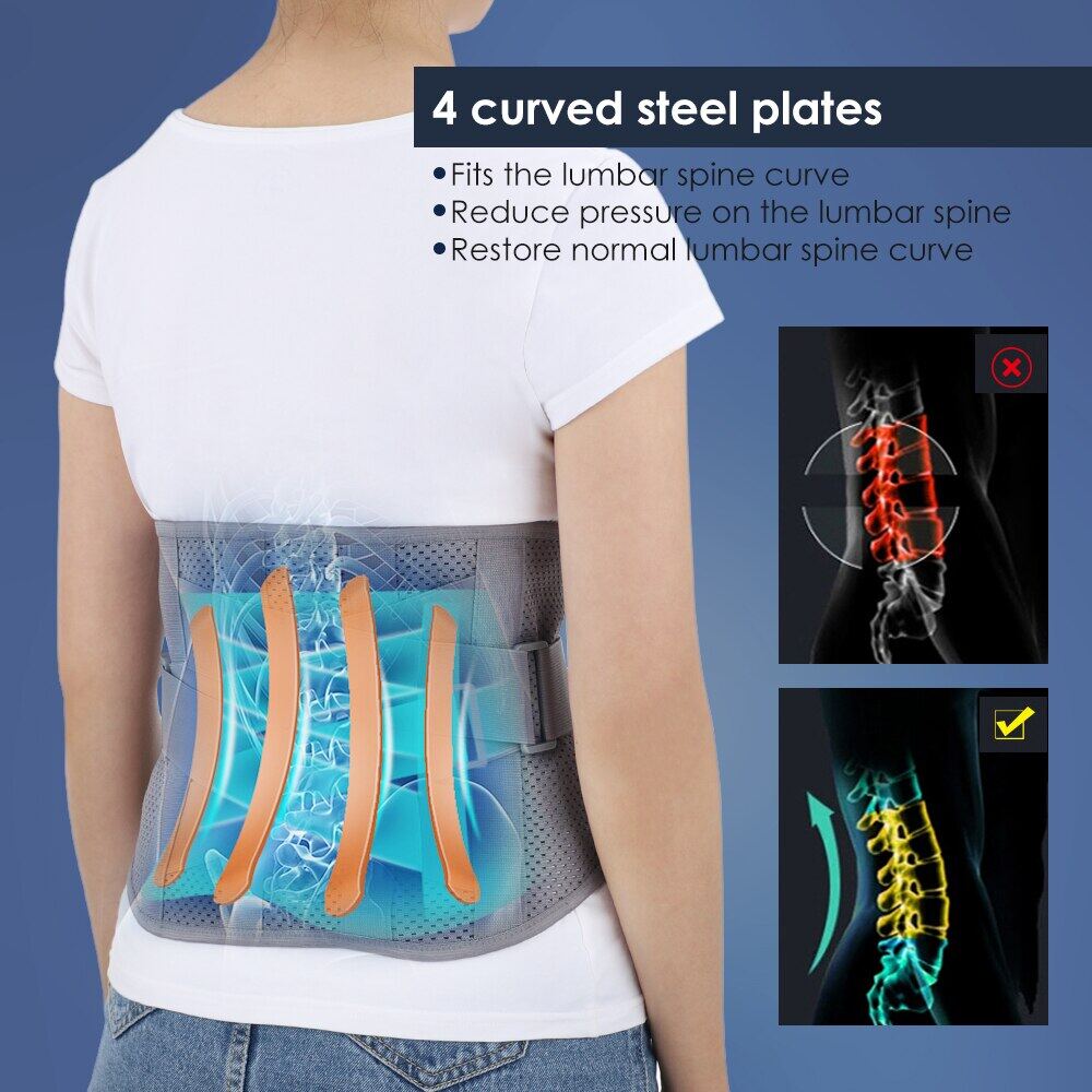 Cheap OLIKEI Elasticity Sports Waist Support for Men Women Lumbar ...