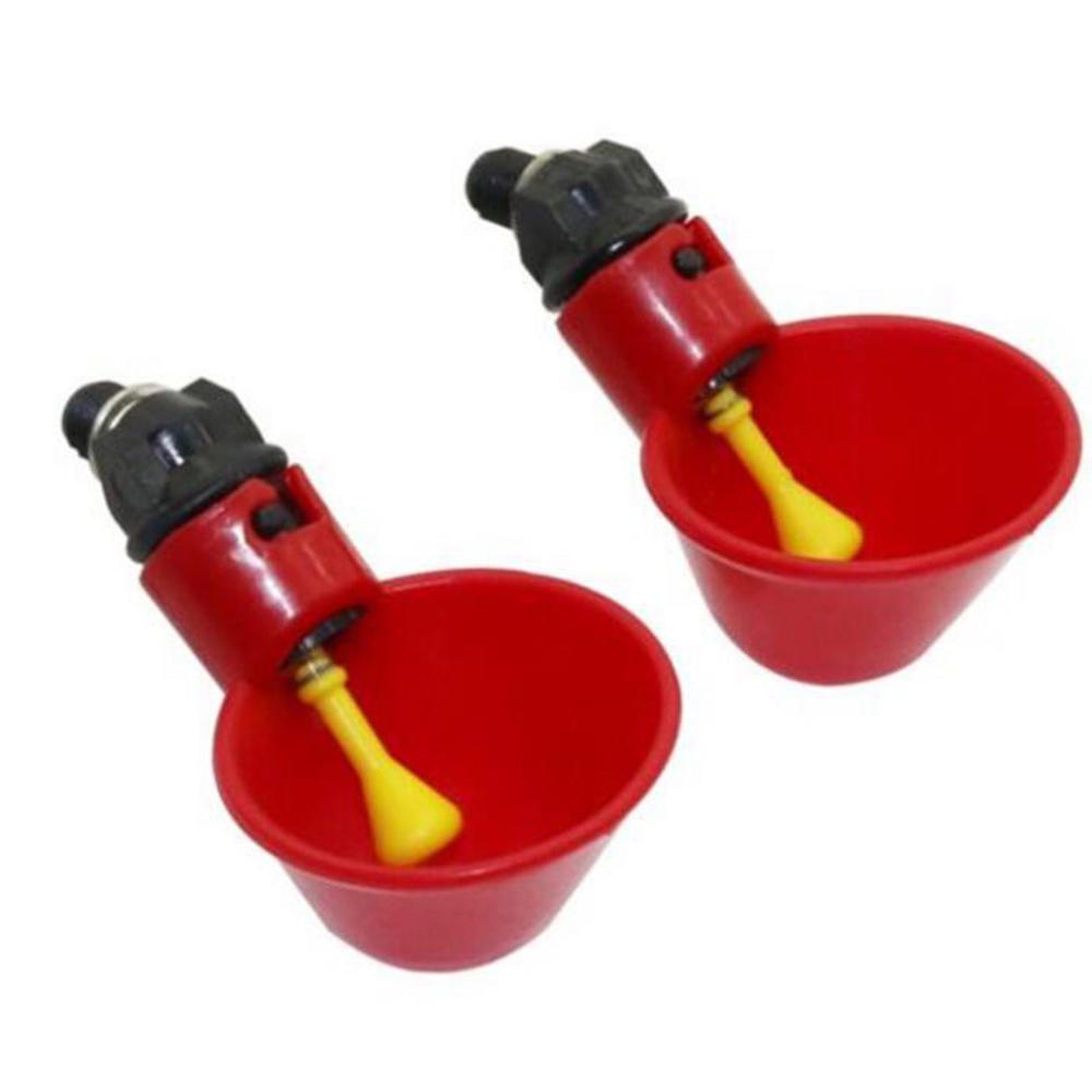 5pcs Feeder Chook Chicken Automatic Cups Bird Water Drinker Waterer ...