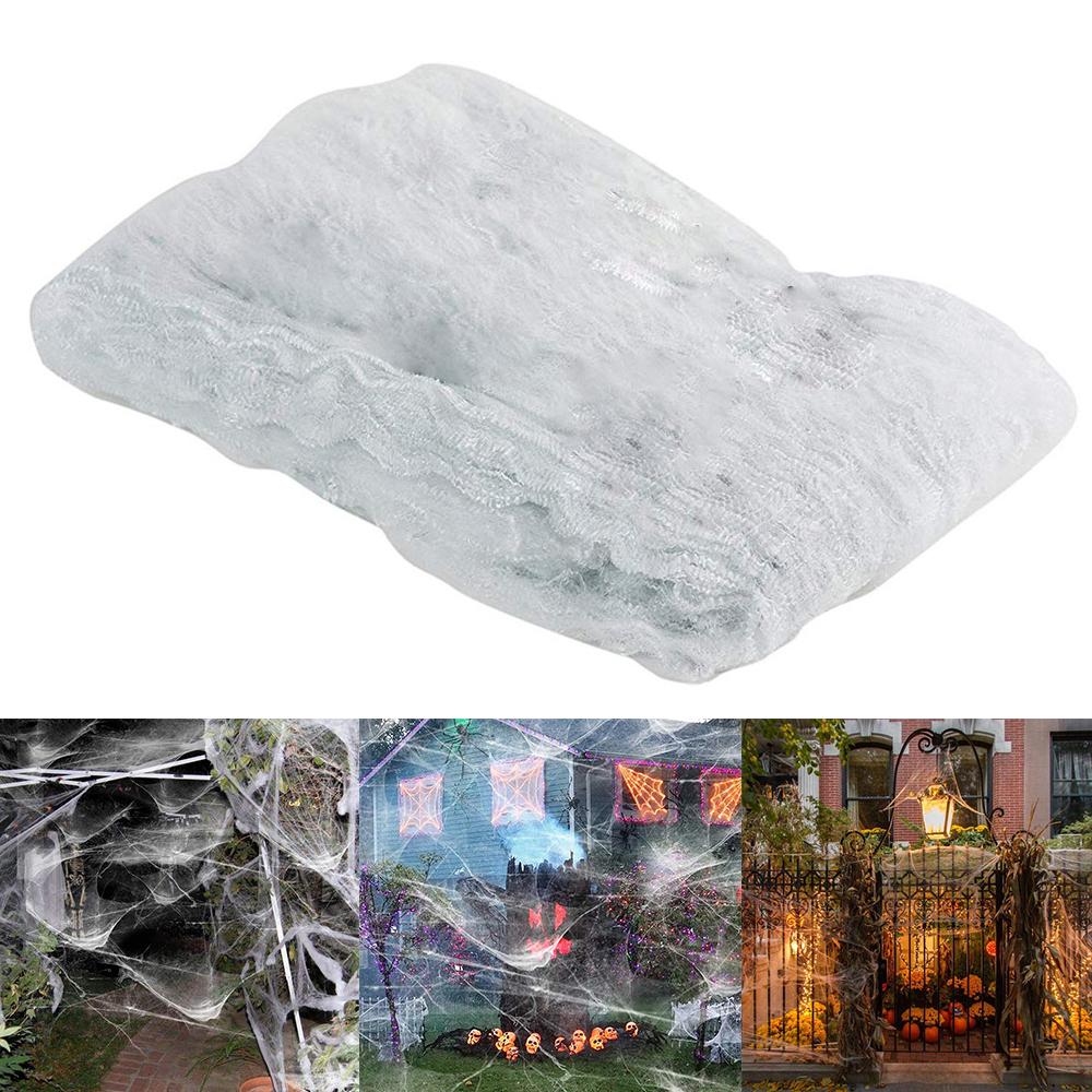 Spider Webs Halloween Props Cobwebs Stretchy For Party Decorations 800 ...