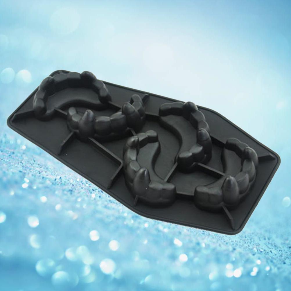 Buy Vampire Teeth Ice Cube Mold Chocolate Halloween Theme Ice Box Mold ...
