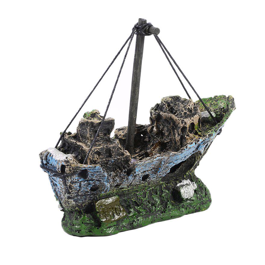 Buy GGHH Pirate Ships In Aquariums Aquarium Landscape Decoration ...