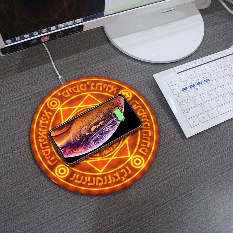 Buy 5/10W Magic Array Wireless Charger Universal Fast Qi Wireless ...