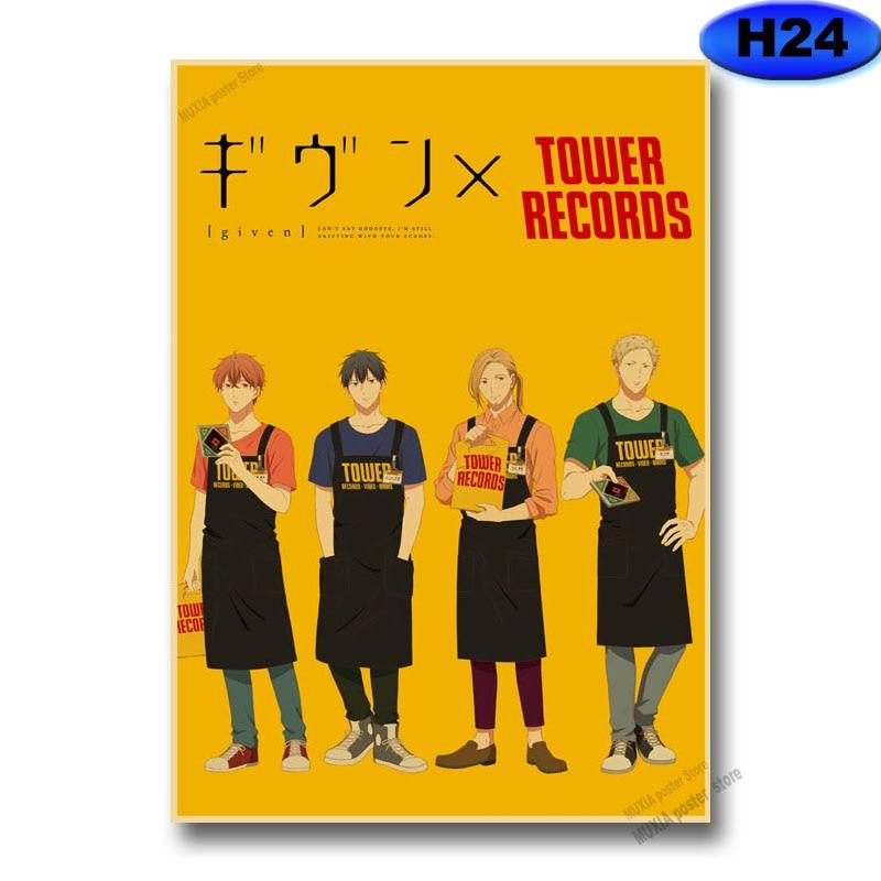 Cheap Anime Given Posters Custom Kraft Paper Print Poster Home ...
