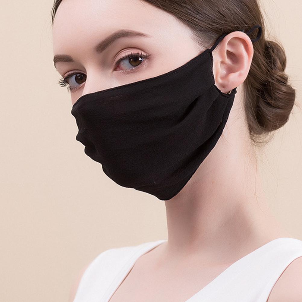 Buy Double-Layers Mask Breathable Washable Mask Practical Mouth Muffle ...