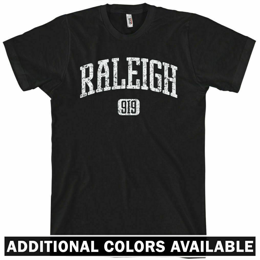 Buy Raleigh T Shirt Area Code 919 North Carolina T -Shirt For Man Lucky ...