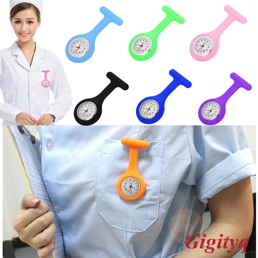 Buy Multi Nurses Watches Doctor Fob Watch Brooches Silicone Tunic ...