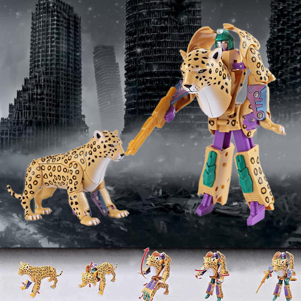 Buy [MLS] Children's Toy Animal Transformer Robot Car Anime Figurine ...