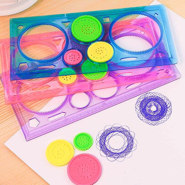 Multifunction Puzzle Ruler Amazing Drawing Board New Fun Game Draw ...