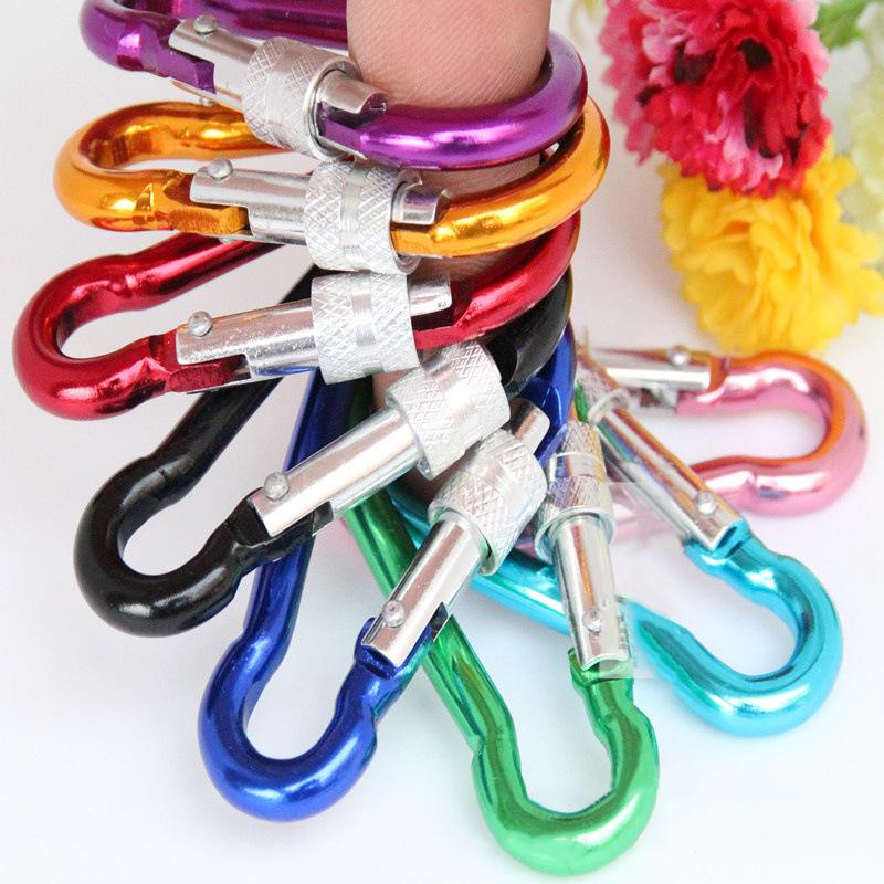 Buy Outdoor Safety Lock Aluminium Alloy Climbing equipment Carabiner ...