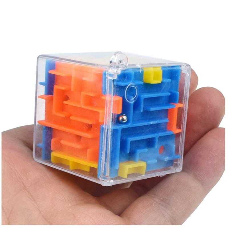 Buy Children's 3D Rubik Cube Maze Six-Sided 3D Maze Brain Game at ...