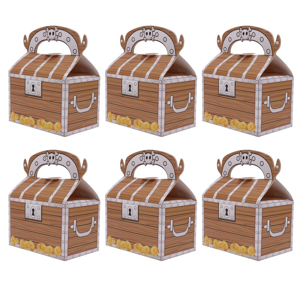 Buy 6Pcs Sweets Storage Containers Creative Treasure Boxes for Children ...