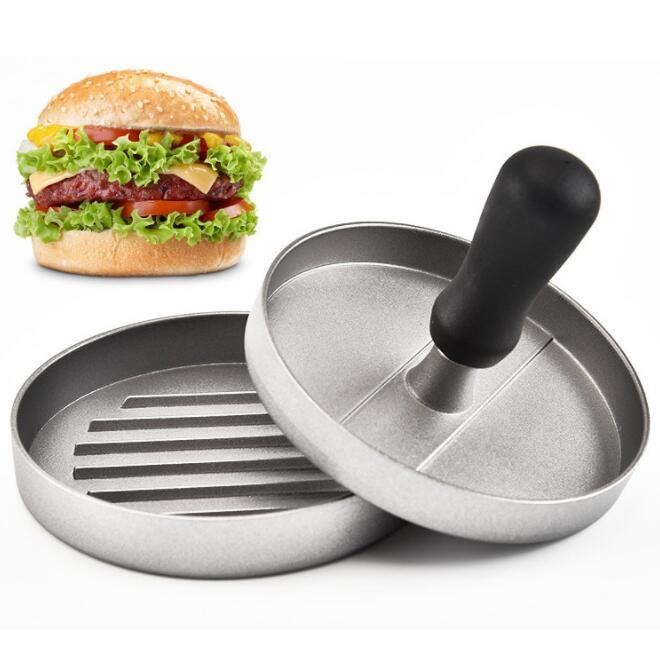 Buy Stainless Steel Hamburger Patties Mold Maker Hand Operated Burger ...