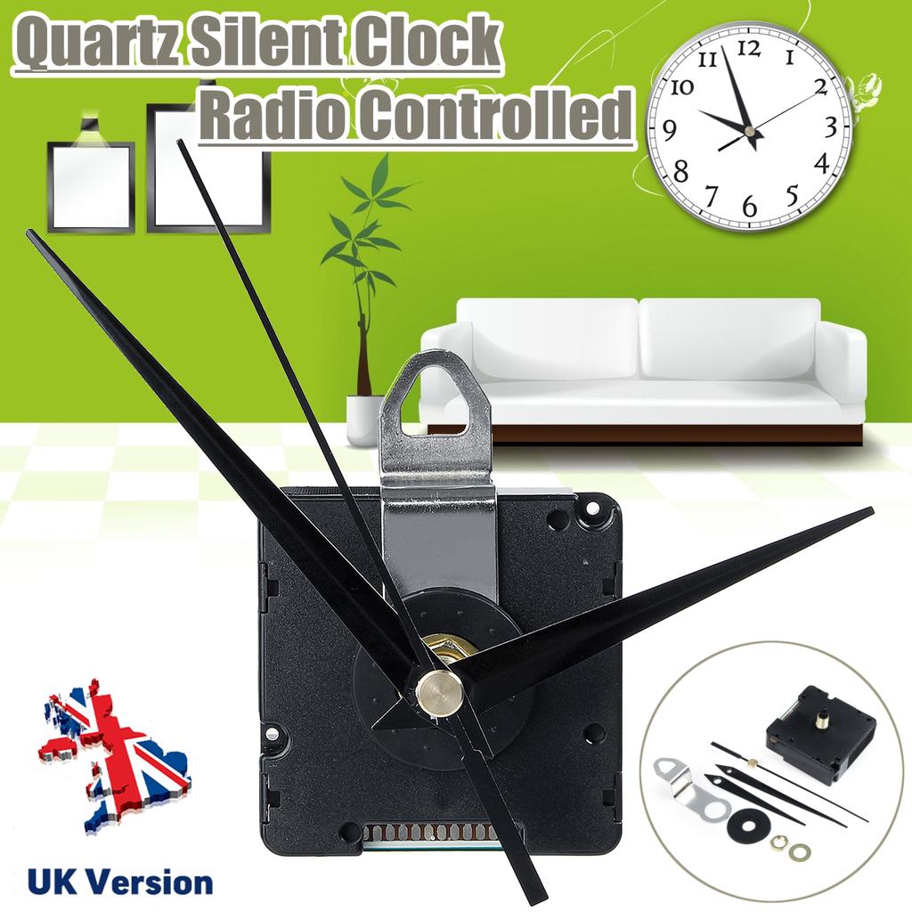 Buy Silent Large Wall Quartz Clock Movement Mechanism Hands Repair Tool ...