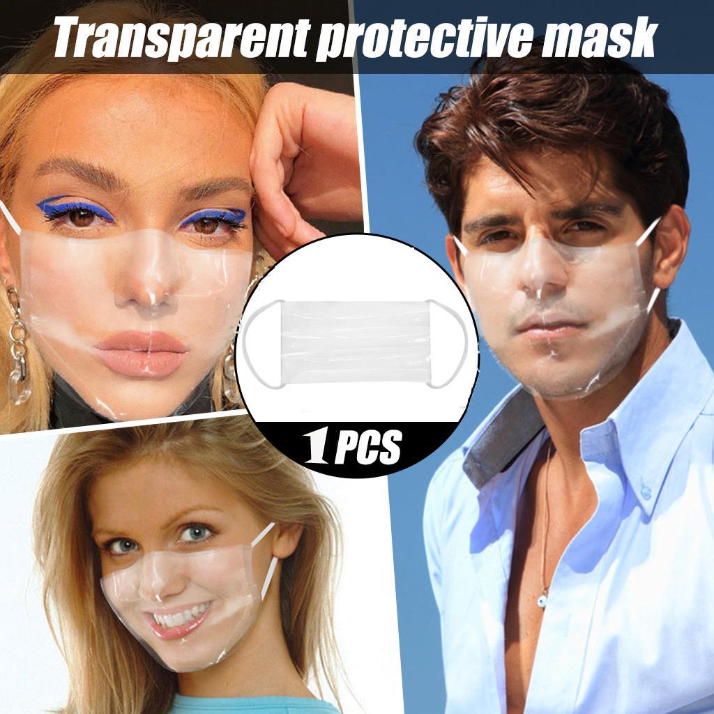 Buy Adult Transparency Transparent 1PC Lip Mask With Clear Window ...