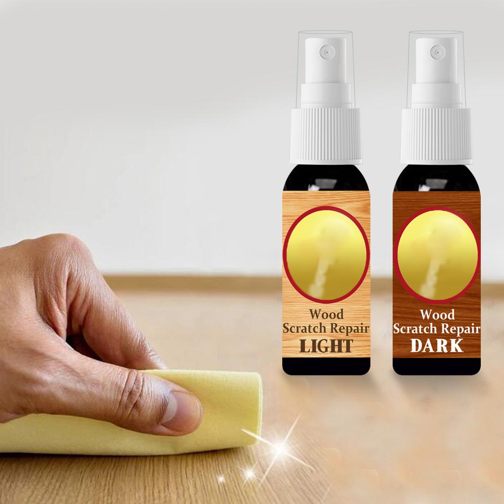 Buy 2Pcs Wood Scratch Repair Spray Wooden Furniture Remover at ...