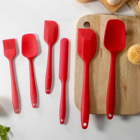Safe Scraper Spatulas Multi-use Food Grade Silicone Non-Stick uygun ...