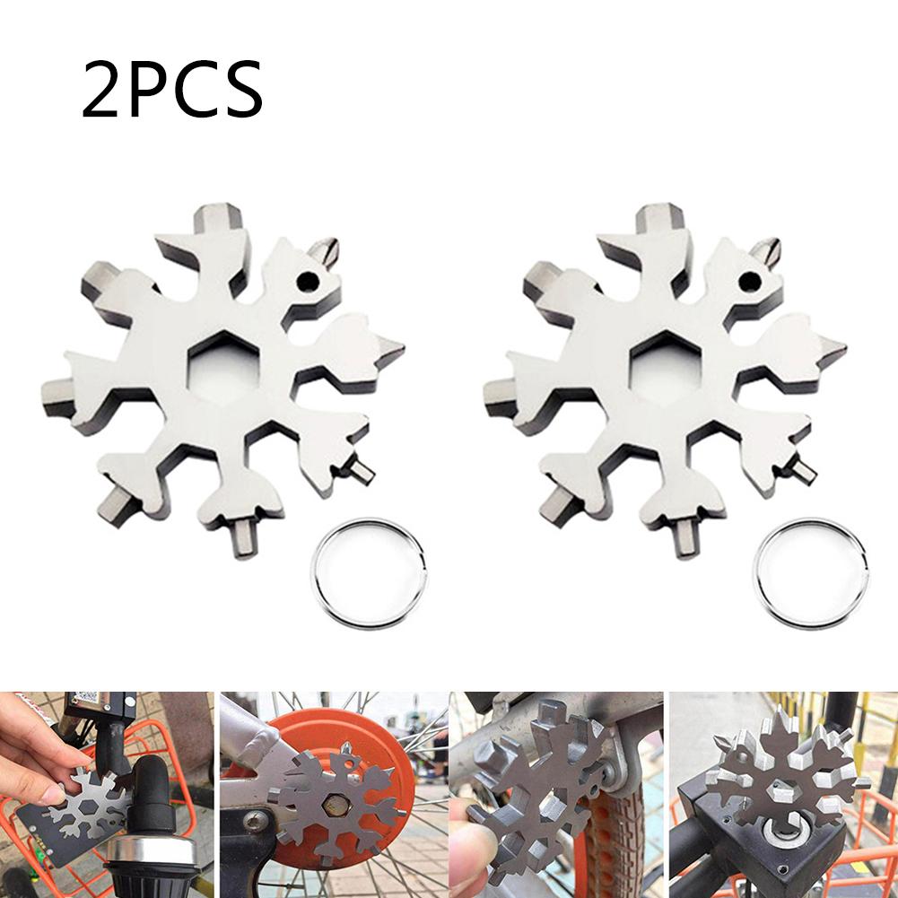 Buy Stainless 18-in-One Snowflake Shape Tool Multi-Function Octagonal ...