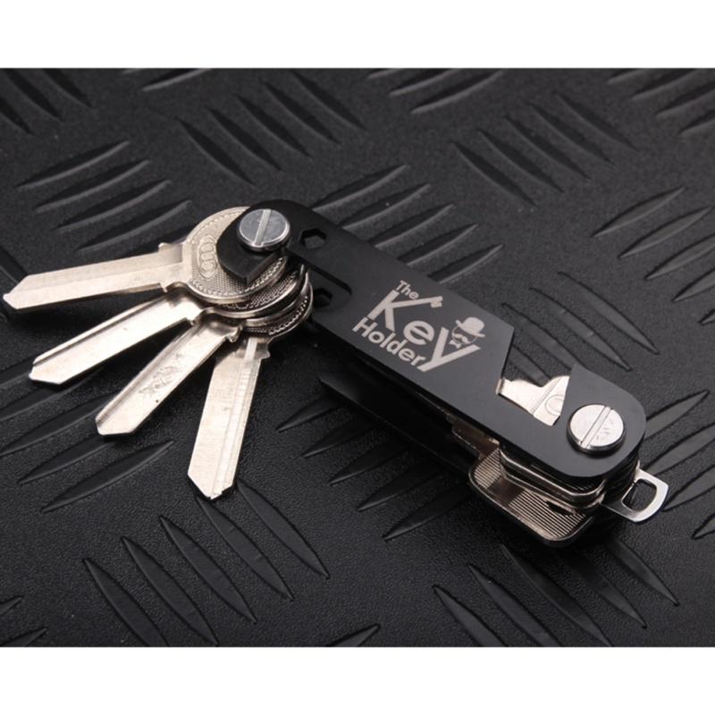 Portable EDC Key Organizer Holder Aluminum Keychain uygun fiyatlı satın ...