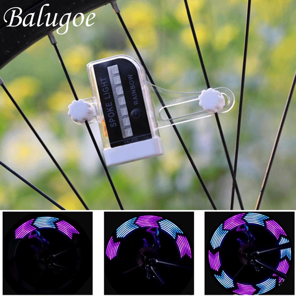 Buy Balugoe Bicycle Spoke Light Cycling Spoke Light Reminder Universal ...