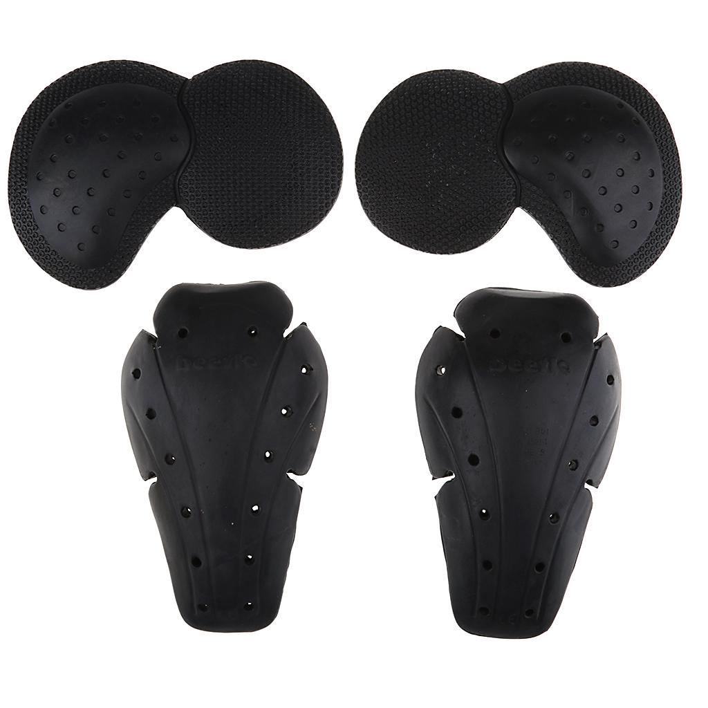 Motorcycle Motocross CE Approved Armour Hip & Knee Protection Pads ...