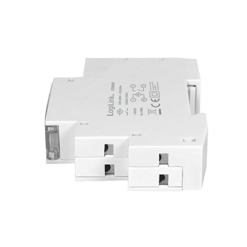 Buy Logilink et0009 electric timer daily / weekly programmer white at ...