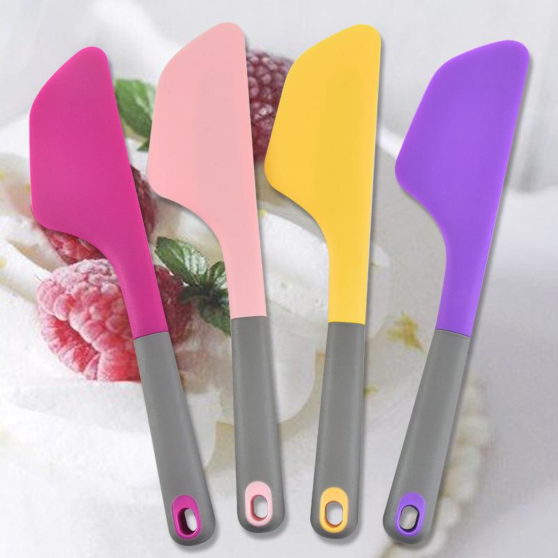 Buy Silicone Baking Scraper 34CM Non Stick Butter Spatula Smoother ...