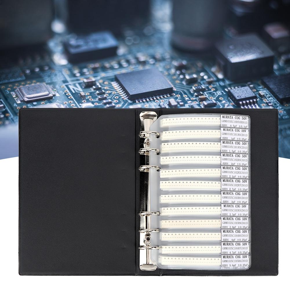 Buy 0201 Series 51 Types Capacitors Electronic Components Assortment ...