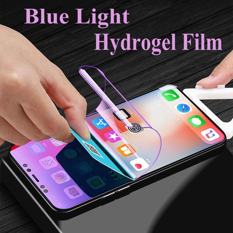 Buy Full Cover Blue Light Screen Protectors For iPhone XS Max 5s Huawei ...