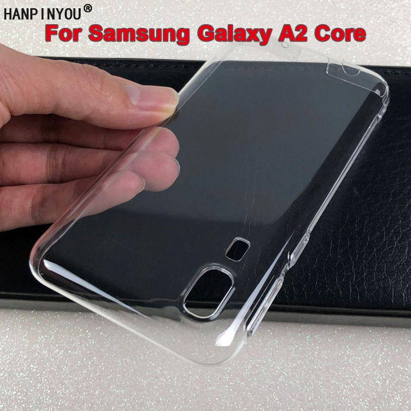 Buy For Samsung Galaxy A2 Core Crystal Invisible Hard PC Case Full ...