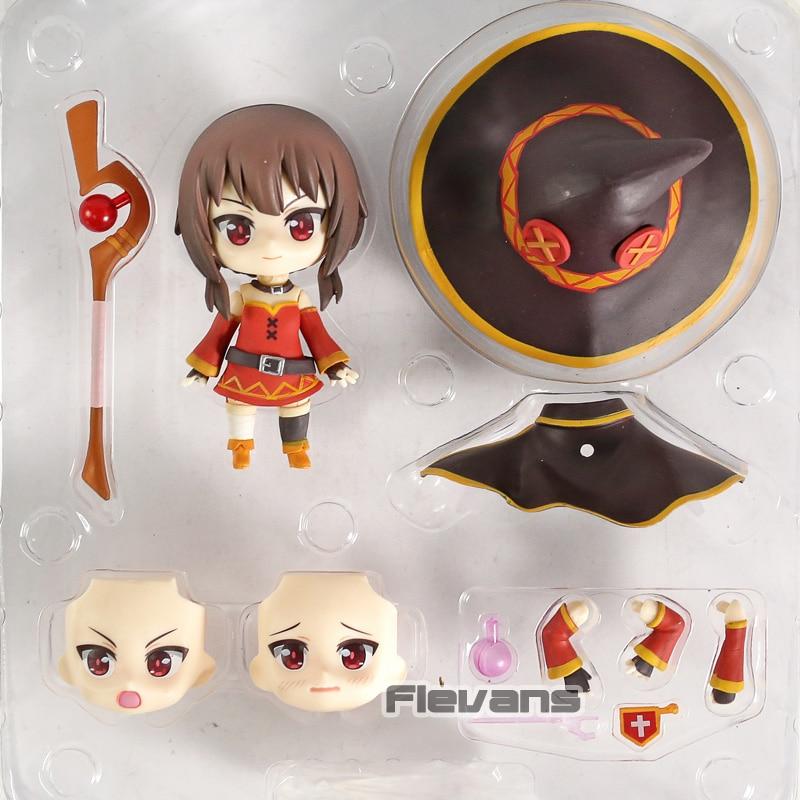 Buy Konosuba Megumin 725 PVC Action Figure Collectible Model Toy 4" at ...